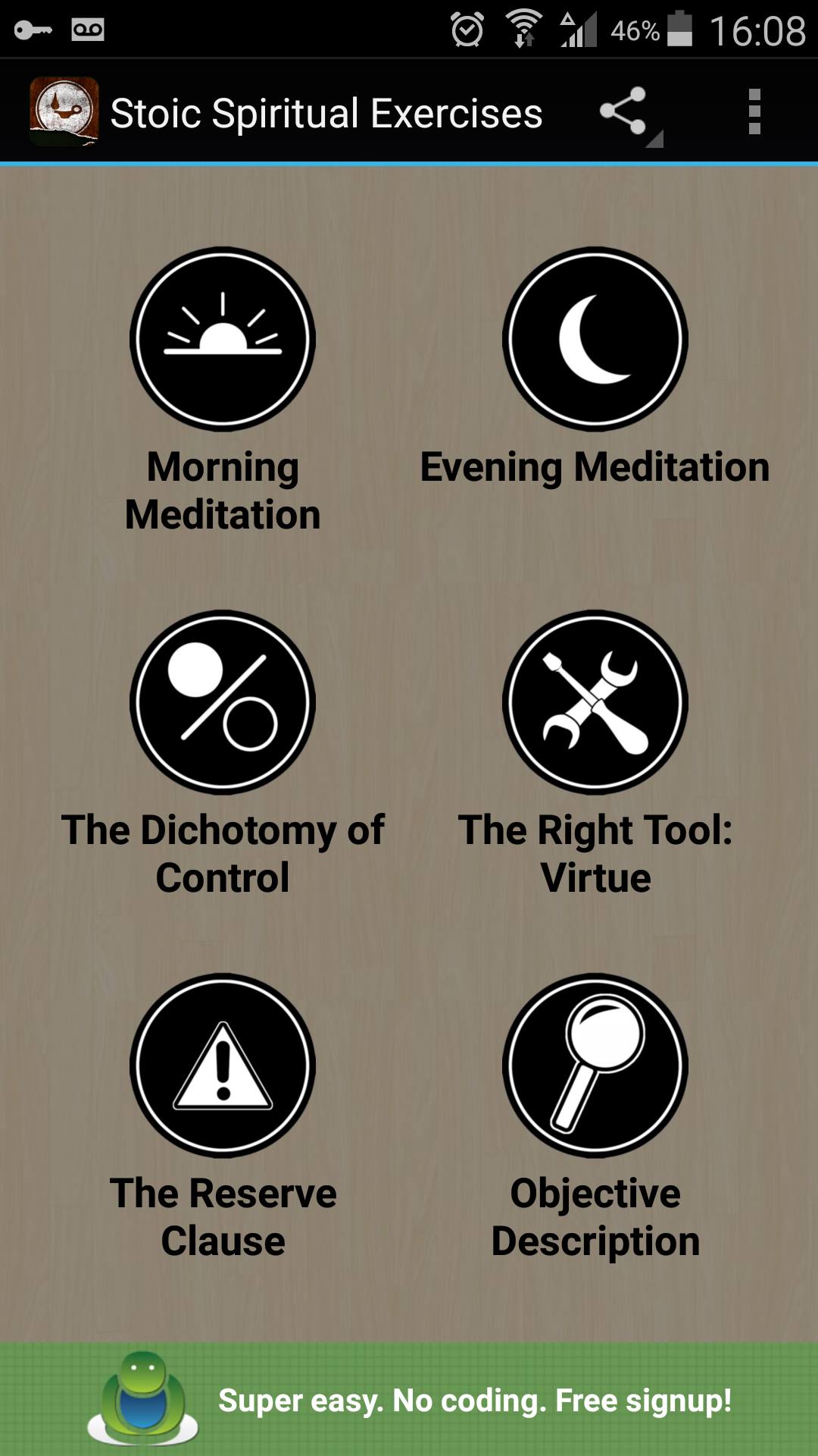 Beta-Test for a new project, Stoicism App | Mountain Stoic